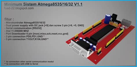 Minimum Sistem ATmega8535 16 32 V1 1 Let S Make A Change