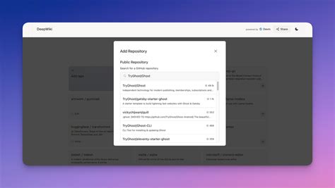 Deepwiki：ai 驱动的 Github 代码库理解工具