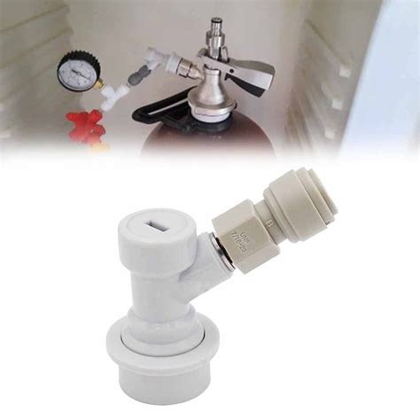 Ball Lock Disconnect For Homebrew Mini Kegs Compatible With 5 16 Lines