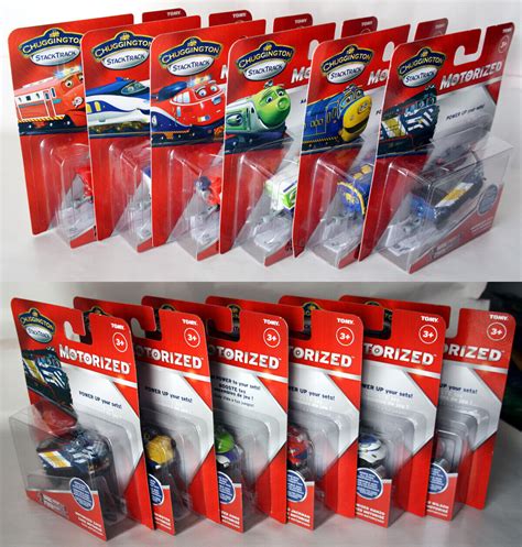 6Χ Chuggington Stacktrack Motorized Jackman Koko Hanzo Zack Train Tomy 2015 New Ebay