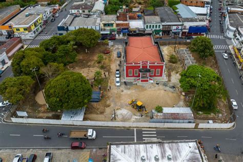Prefeito Bi Garcia Vistoria Obras Do Anfiteatro E Pra A Eduardo Ribeiro