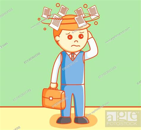 Business Man Dizzy Stock Vector Vector And Low Budget Royalty Free