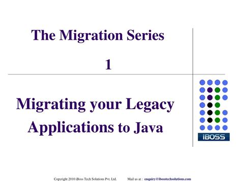 Ppt Migrating Your Legacy Applications To Java Powerpoint Presentation Id10973