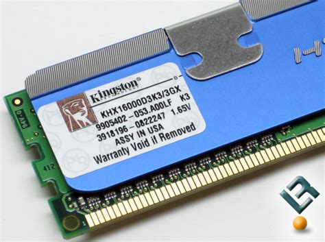 Kingston HyperX DDR3 3GB 2GHz Triple Channel Memory Kit Review Legit