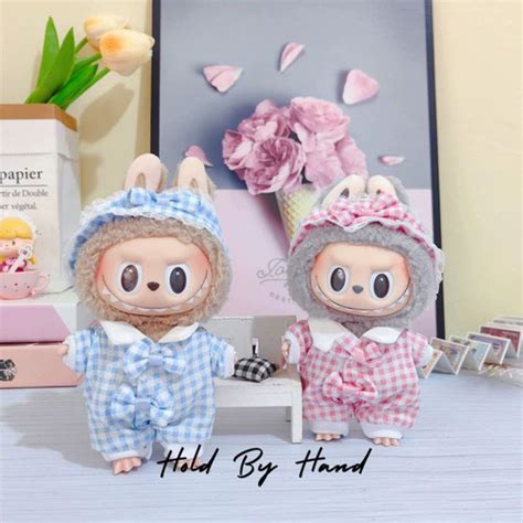 Jual Labubu Macaron Baju Labubu Cute Pajamas Set Kostum Pop Mart
