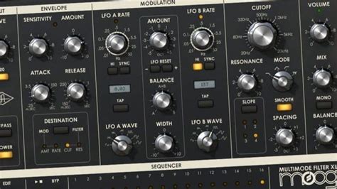 Universal Audio Moog Multimode Filter Xl Test ⋆ Delamarde