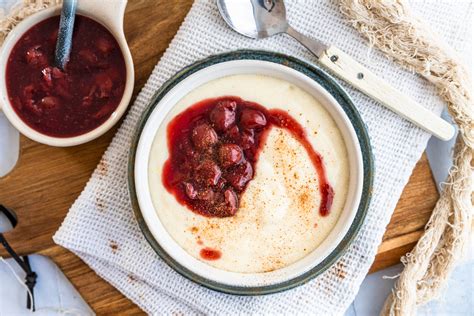 Grießbrei Mit Kirschen Rezept Eatde