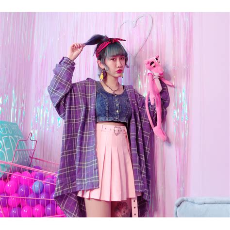 Jupe Egirl Kawai Rose