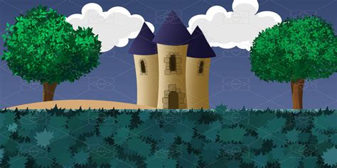 Parallax Background Medieval Gamedev Market