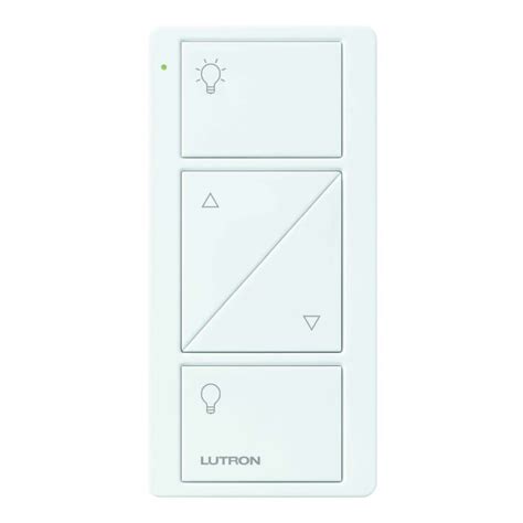 pico pj2 2brl gwh l01 2 button wireless control switch 3 vdc white