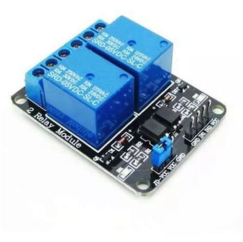 Módulo Relé 2 Canais 5v Arduino Pic Leia A Descrição R 26 Em
