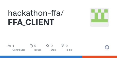 GitHub Hackathon Ffa FFA CLIENT