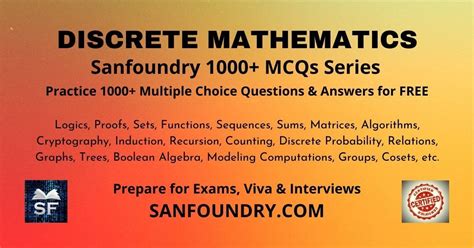 Sanfoundry On Linkedin Discretemathematics Computerscience Mcqs