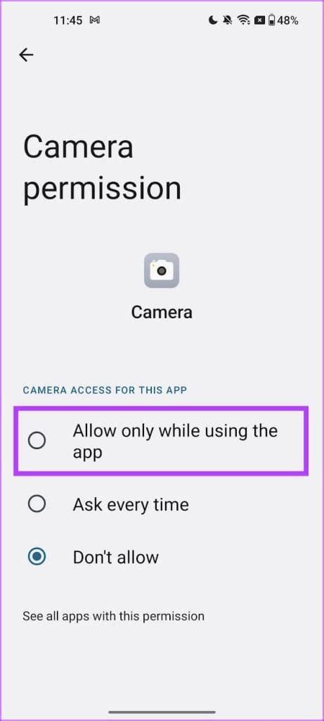 5 Ways To Fix Camera App Not Working On Android Issue Guiding Tech
