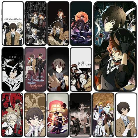 Мультяшный чехол для телефона с аниме «бродячие псы Bungou чехол для