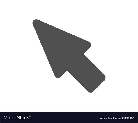 Mouse Cursor Icon Pointer Sign Royalty Free Vector Image