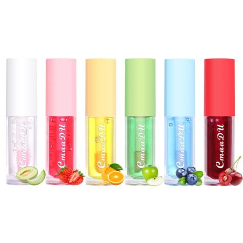 Kimieye 6 Colors Lip Tint Stain Set Long Lasting Waterproof Lip Stain