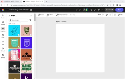 Adobe Express Missing Tabssettings Adobe Product Community 14014027