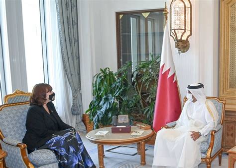 Pm Meets Ambassador Of Canada Read Qatar Tribune On The Go For