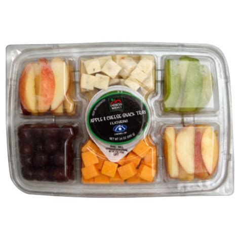 Harris Teeter Farmers Market Apples And Cheese Snack Tray 24 Oz Harris