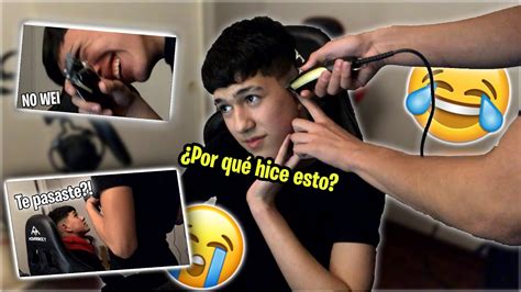 Me Cortan El Pelo En Directo Nunca Mas Youtube