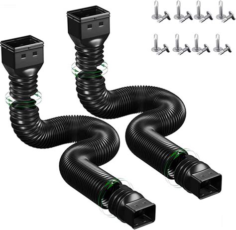 Rain Gutter Downspout Extensions Flexible Gutter Downspout Extensions