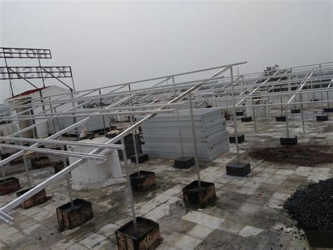 Mild Steel Aluminum Solar Module Mounting Structure Thickness 25 Mm Size 40x40 At ₹ 3500kw