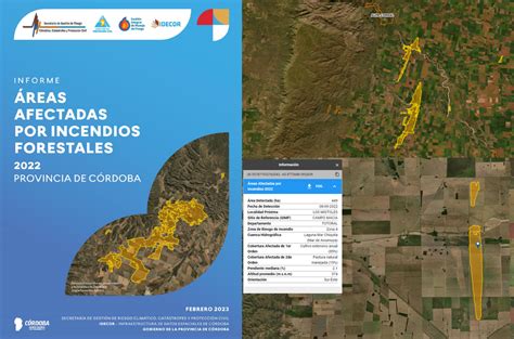Nuevo Mapa De áreas Afectadas Por Incendios En La Provincia Idecor