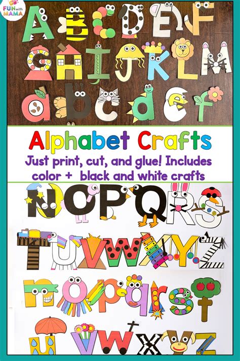Alphabet Letter Crafts
