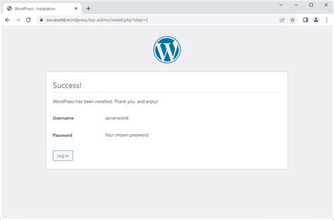 CentOS Stream 9 Apache httpd ブログシステム WordPress Server World