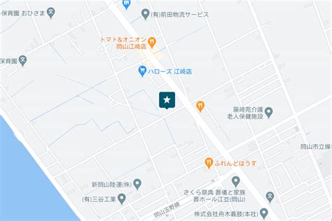 岡田商運本社アクセスマップ 株式会社 岡田商運