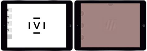 Ipad App Patterns Crowded Optotype In The Fsva Left And Sinusoidal