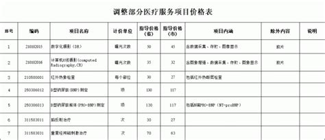 2月1日价格调整事关看病就医 界面新闻