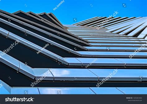 Multilayered Architecture Futuristic Landscape Futuristic Design Stock