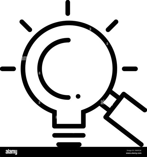 Magnifying Glass Icon Stock Vector Image And Art Alamy