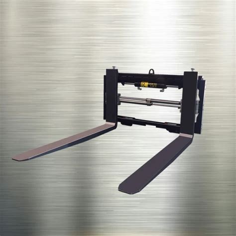Fork Positioners With Sideshifter For Forklift Attachments Of Riggerte