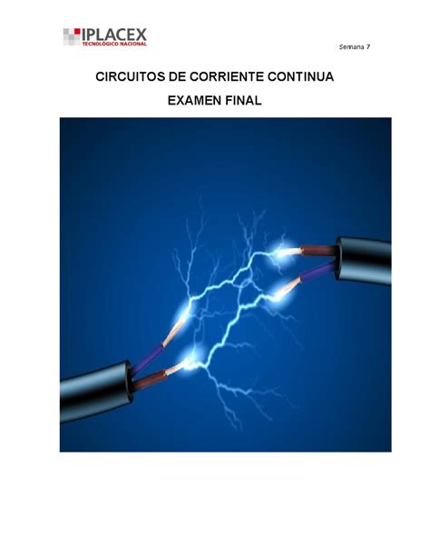 Emamen Final Corriente Continua Circuitos De Corriente Continua