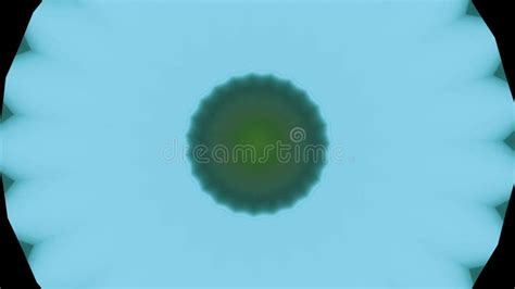 Pulsating Hypnotic Animation In Center Design Dark Background Rays