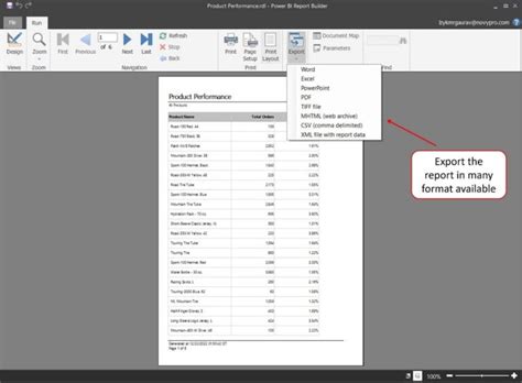 designing customizable and dynamic reports with power bi paginated