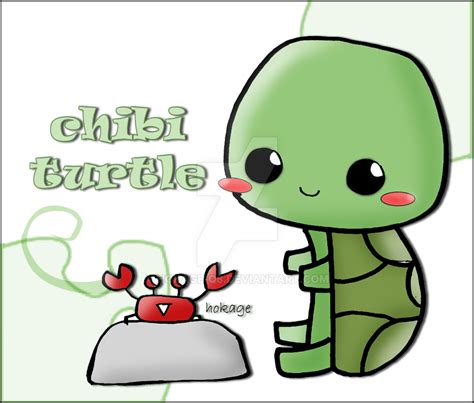 Turtle Chibi By Hokage Q8 On Deviantart