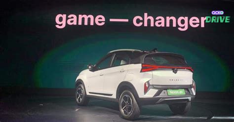 2023 Tata Nexonev Facelift Unveiled In India