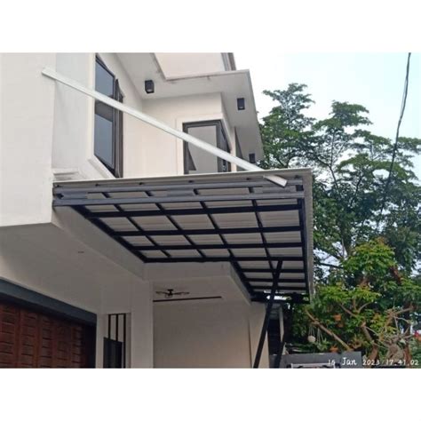 Model Kanopi Atap Alderon Twin Wall Tangerang Asia Bengkel Las