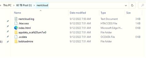 🐛 Nextcloud Folder Mounted In Mntnextcloud Does Not Exist Nextcloud Giving Your Data