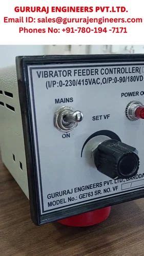 Vac Hz VIBRATOR FEEDER CONTROLLER For Industrial At Piece In Vadodara