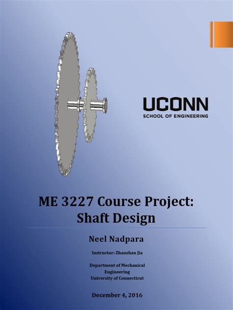 Me 3227 Shaft Project Pdf Bending Fatigue Material