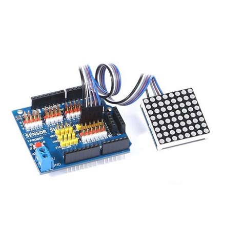 Шилд підключення датчиків для Arduino Uno R3 купити в Києві та Україні
