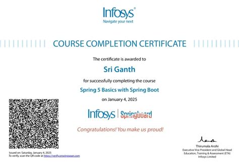 Sriganth P On Linkedin Springboot Springframework Softwaredevelopment Learningjourney