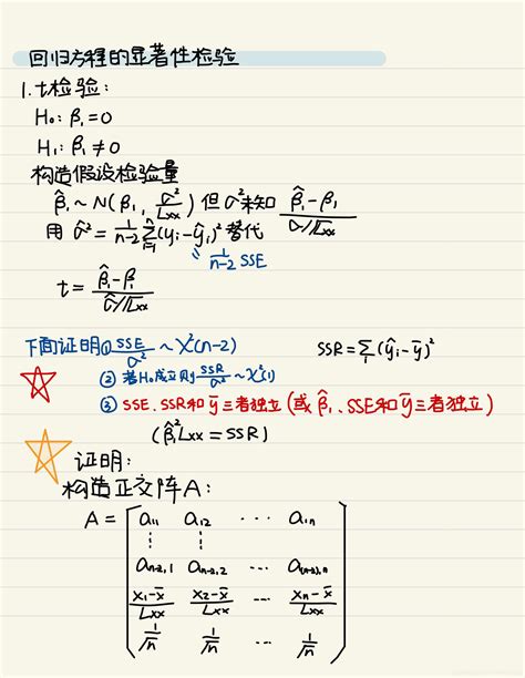 【应用回归分析】一元简单线性回归显著性检验，t检验和f检验统计量抽样分布推导一元回归t检验 Csdn博客