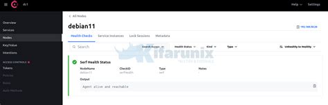 Install Consul Server On Debian Debian Kifarunix