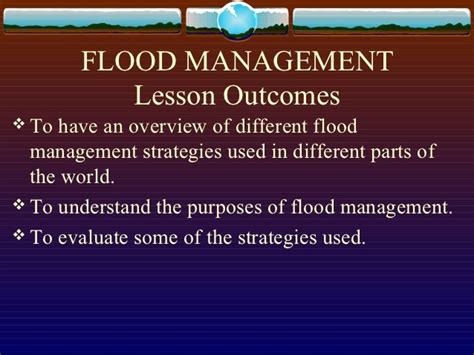 Flood Management Ppt